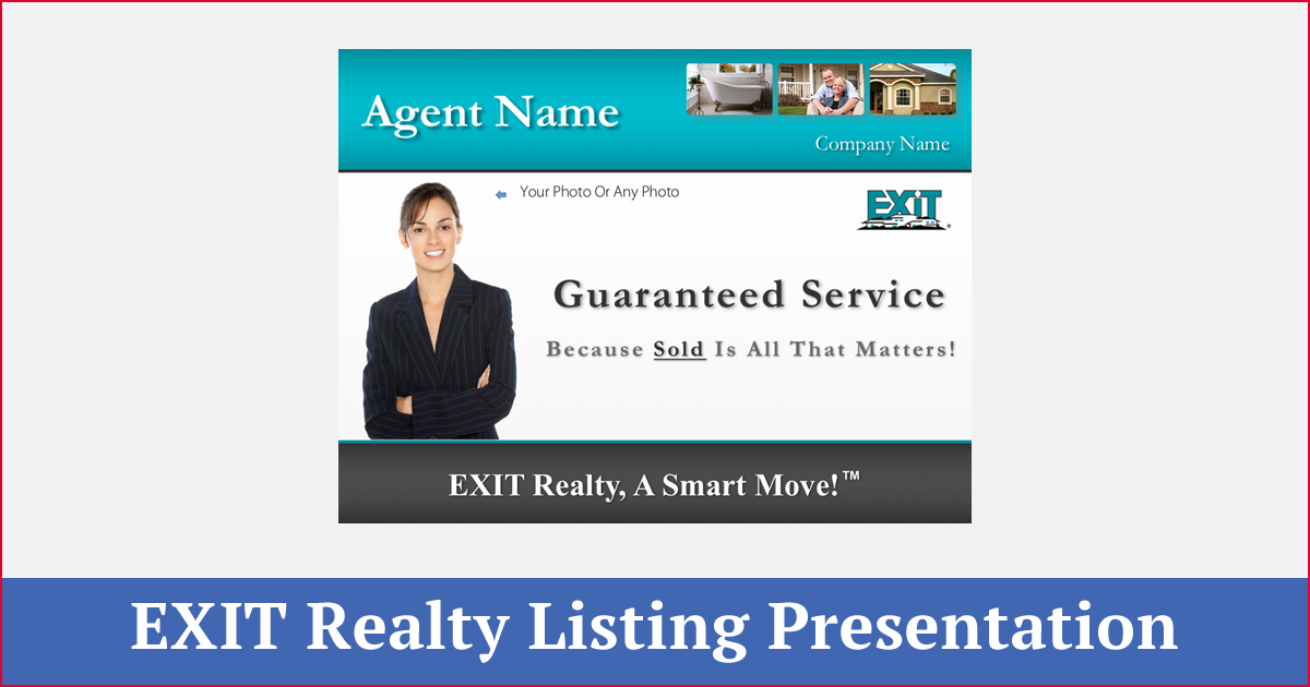 EXIT Realty Listing Presentation Template for EXIT Agents